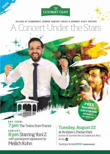 A CONCERT UNDER THE STARS: Starring YONI Z With Special Guest Meilech ...