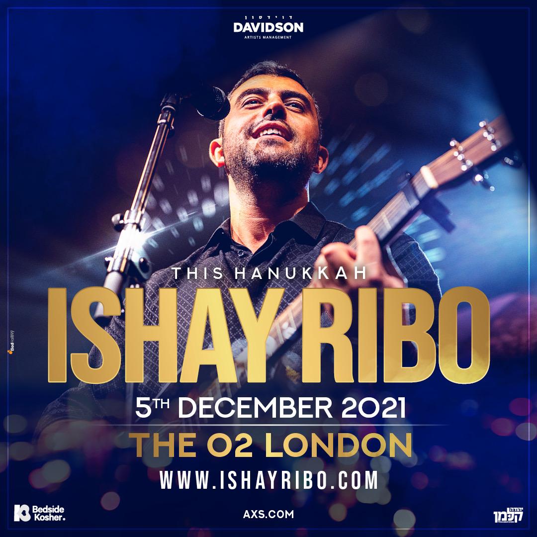 Yishai Ribo Is Coming To The O2 Arena In London! – JE Network